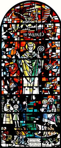 St Wilfrid Panel (Ripon Cathedral) Stained Glass Window Cling from ...