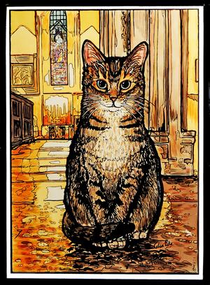 Doorkins Magnificat (Southwark Cathedral) Stained Glass Window Cling ...