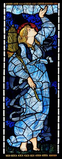 Hope (St Martin, Brampton) Stained Glass Window Cling from Winged Heart